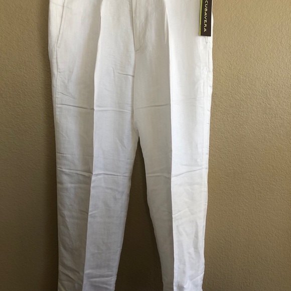 Cubavera | Pants | Cubavera Mens Pants White New With Tag | Poshmark